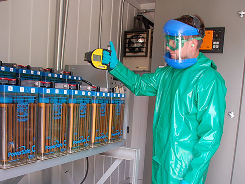 Battery Preventive Maintenance for Industrial Applications